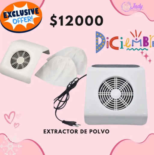 EXTRACTOR DE POLVO EX-001 – Lady Shopping (Todo en insumos de uñas ...